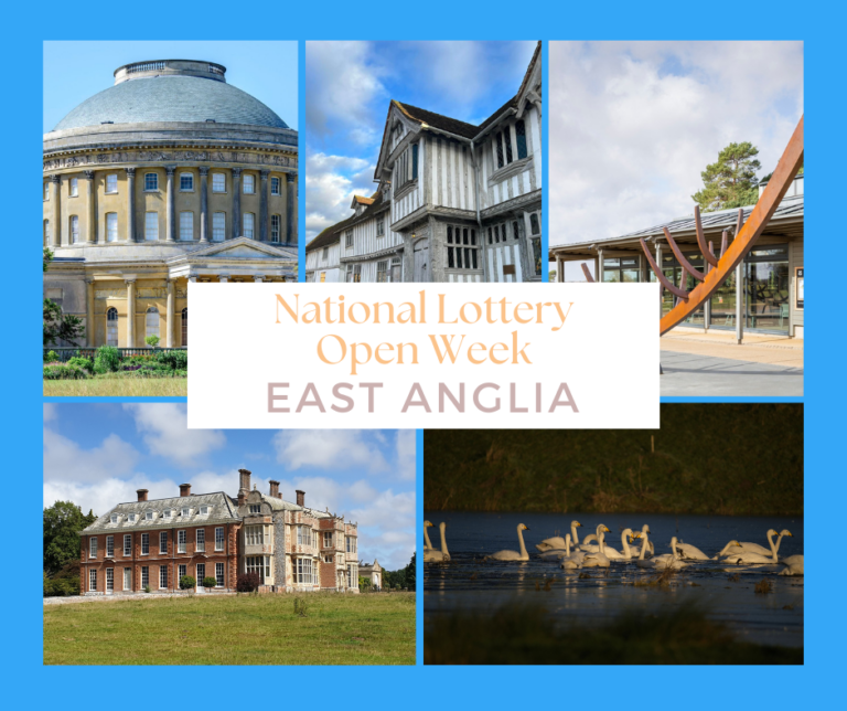 National Lottery Open Week Events in East Anglia 2025