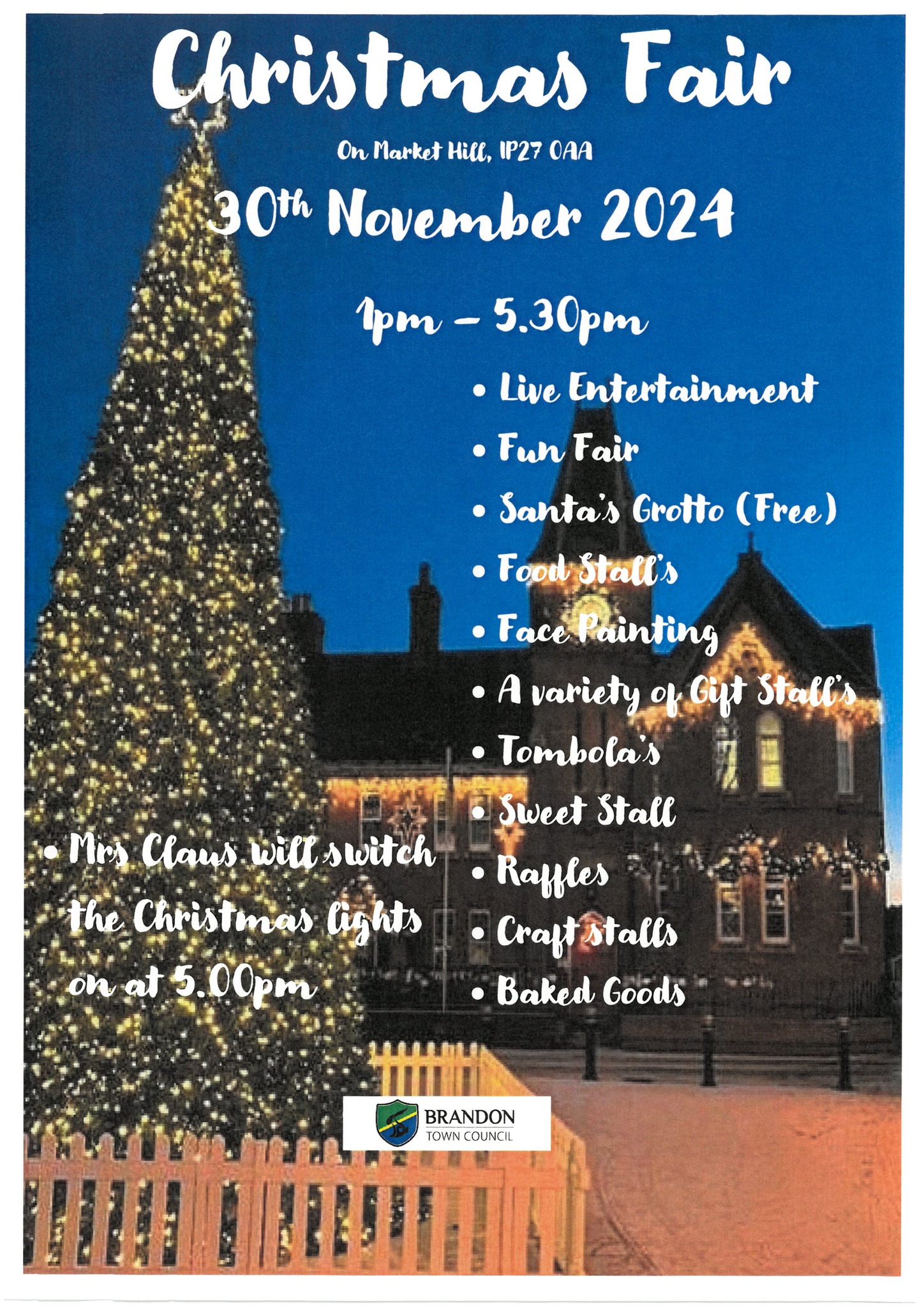 When Are Christmas Lights Suffolk Switch Ons in 2025