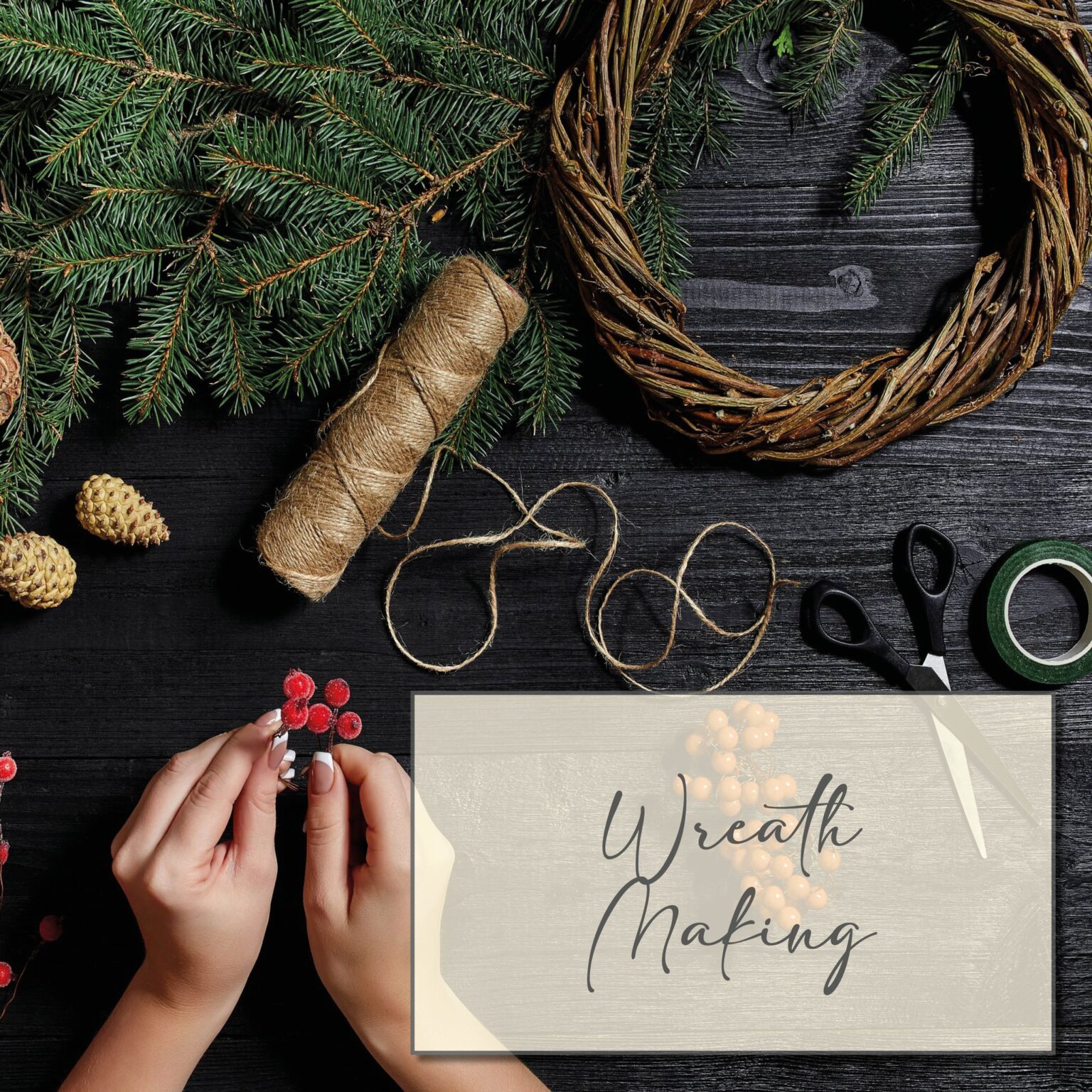 Places For Christmas Wreath Making Workshop Essex 2025